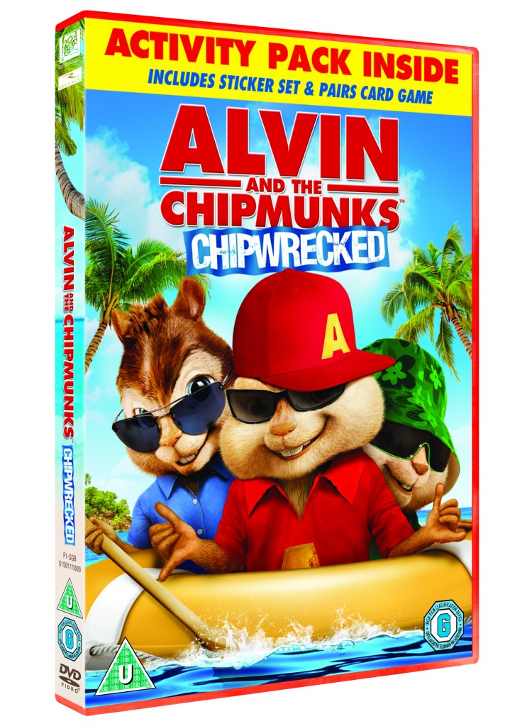 Alvin and the Chipmunks: Chipwrecked DVD - Think Fun Kids
